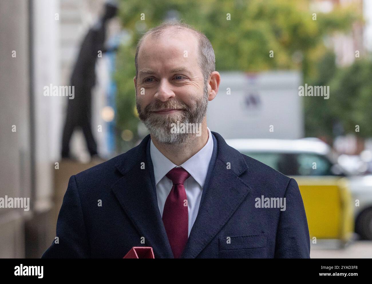 London, Großbritannien. Oktober 2024. Jonathan Reynolds bei der BBC am ...