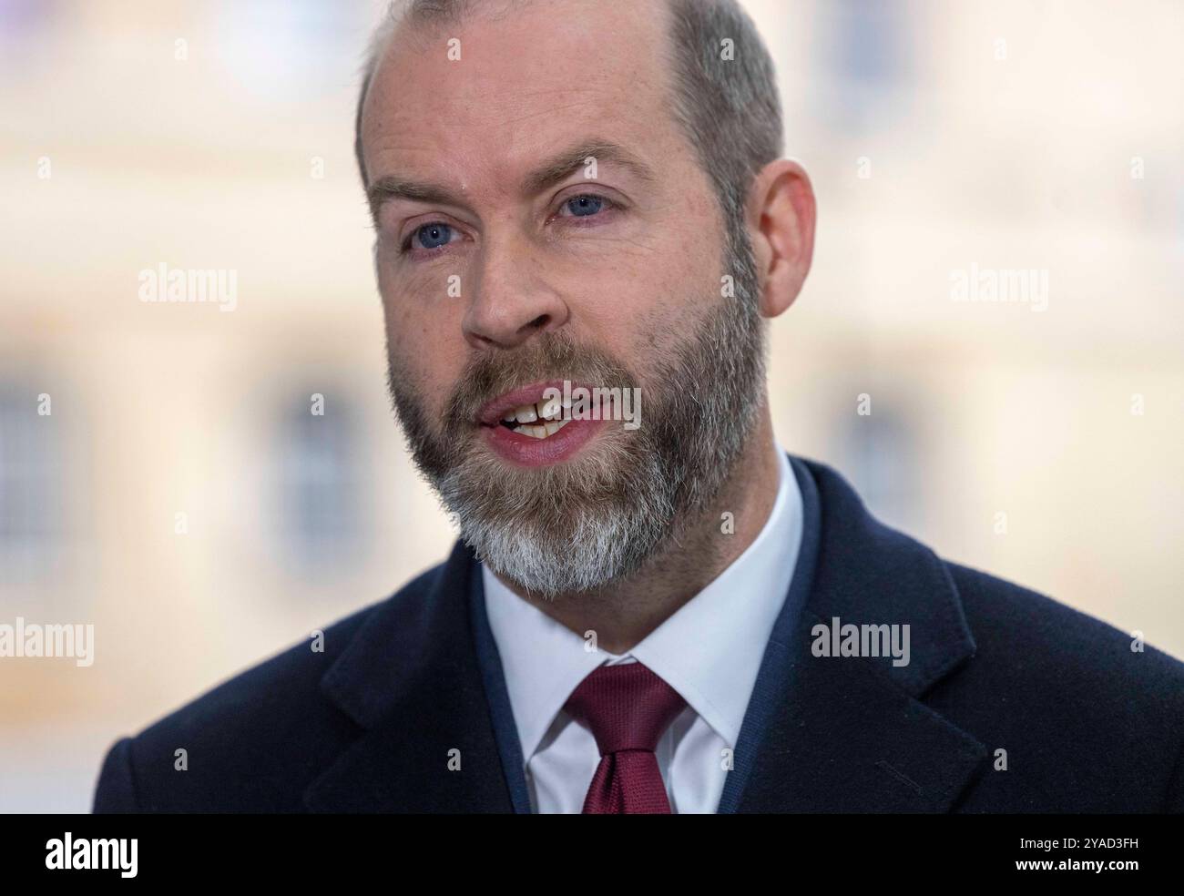 London, Großbritannien. Oktober 2024. Jonathan Reynolds bei der BBC am ...