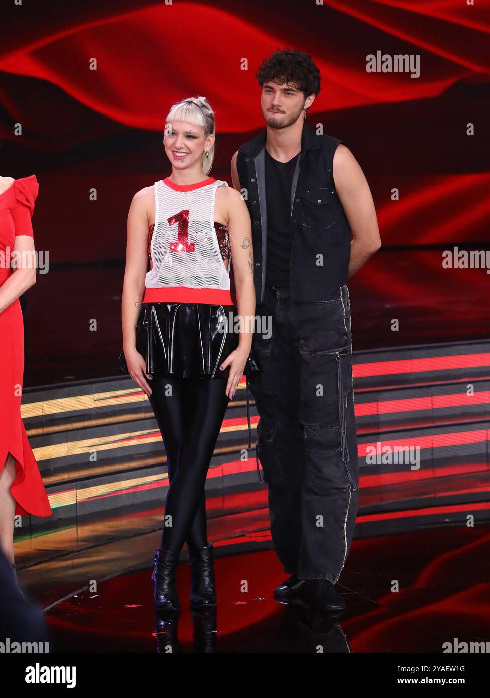 Rom, Rai Auditorium des Foro Italico, TV-Show „Dancing with the Stars ...