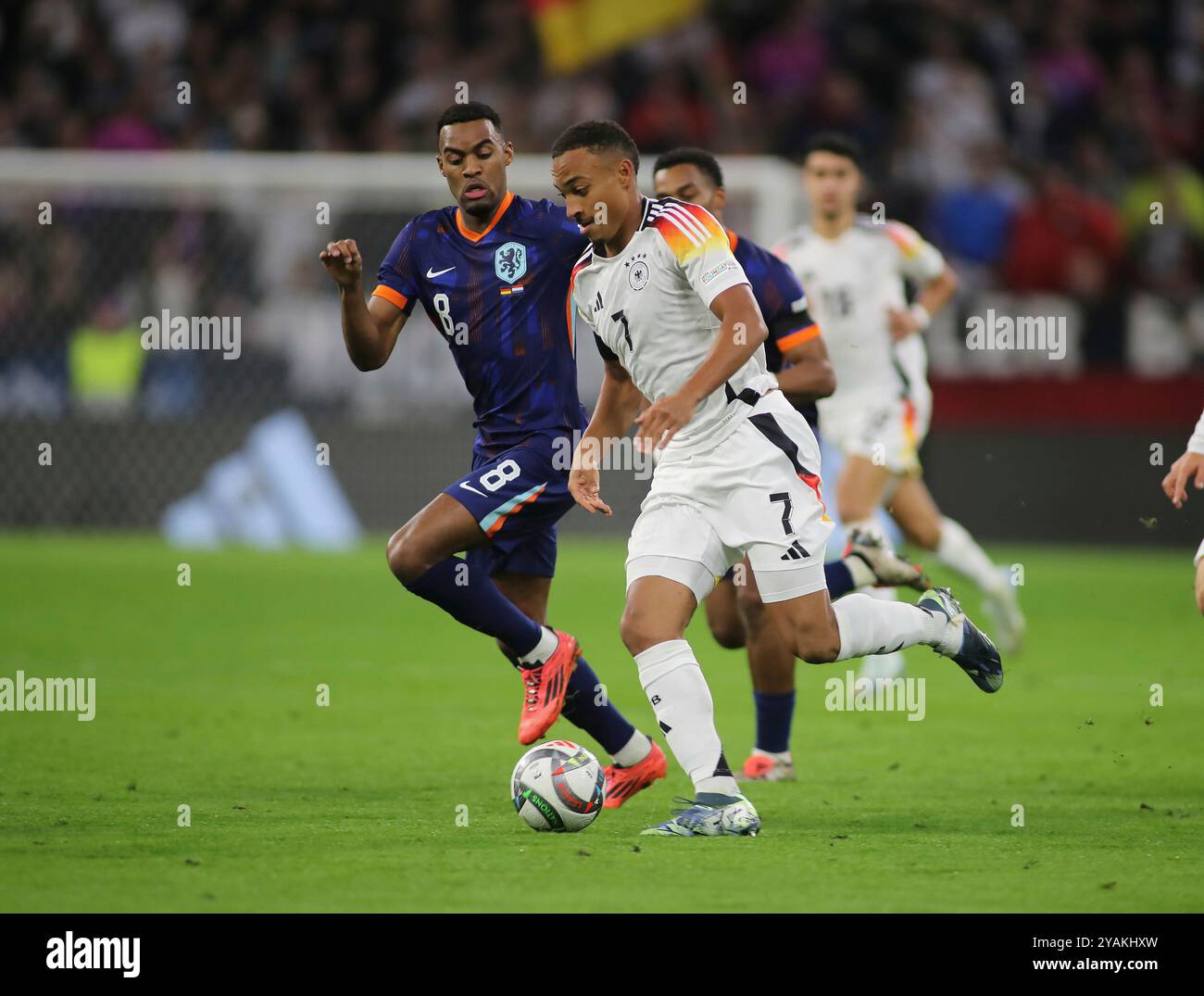 München, Deutschland, 14. Oktober 2024: Fussball, Herren, UEFA Nations ...