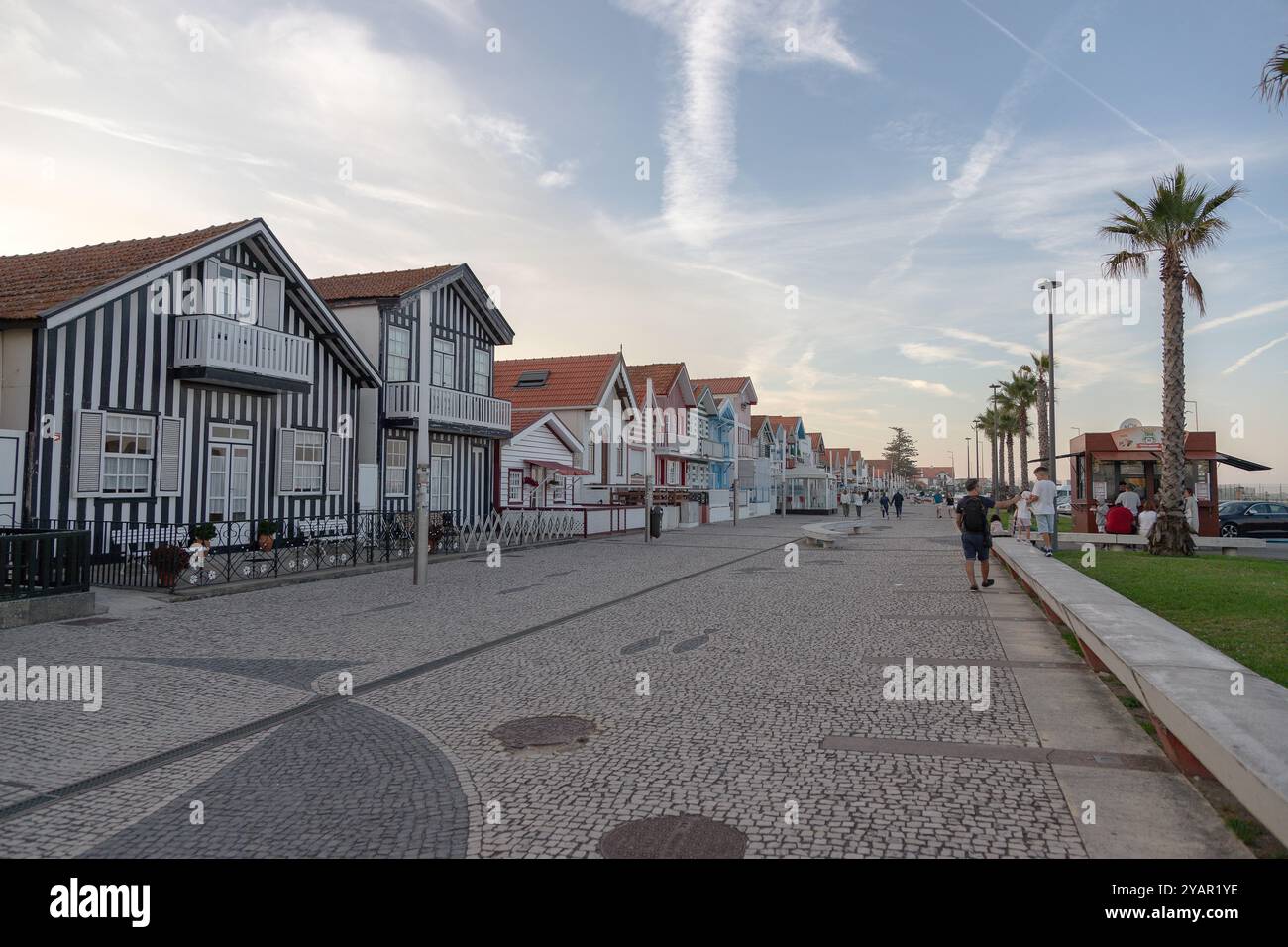 Costa Nova do Prado, Aveiro, Portugal - 30. August 2024 ...