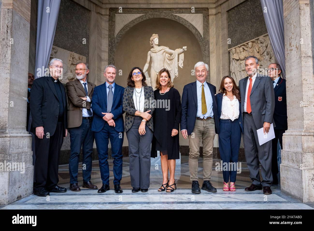 Vatikanstadt, Vatikan. Oktober 2024. Barbara Jatta, Direktorin der ...