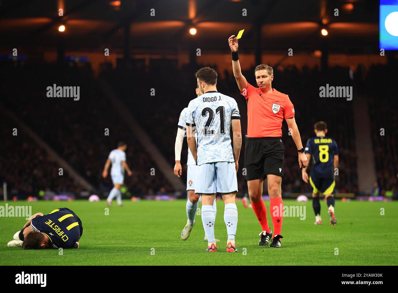 15. Oktober 2024; Hampden Park, Glasgow, Schottland: Nations League ...