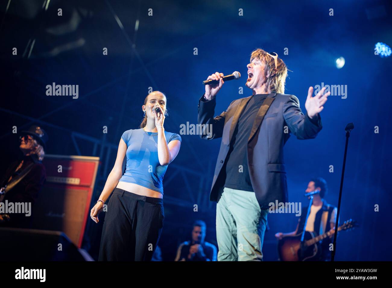 Mickie Krause mit Live-Band bei der Konzert-Reihe Summertime Norderney ...