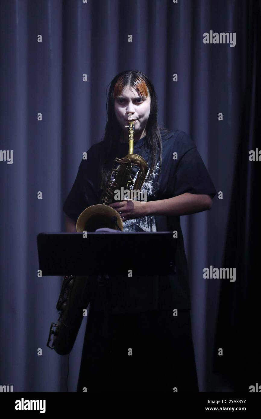 Sofia Salvo während der Fotoprobe für das Stück I pity the Garden im Maxim Gorki Theater in ...