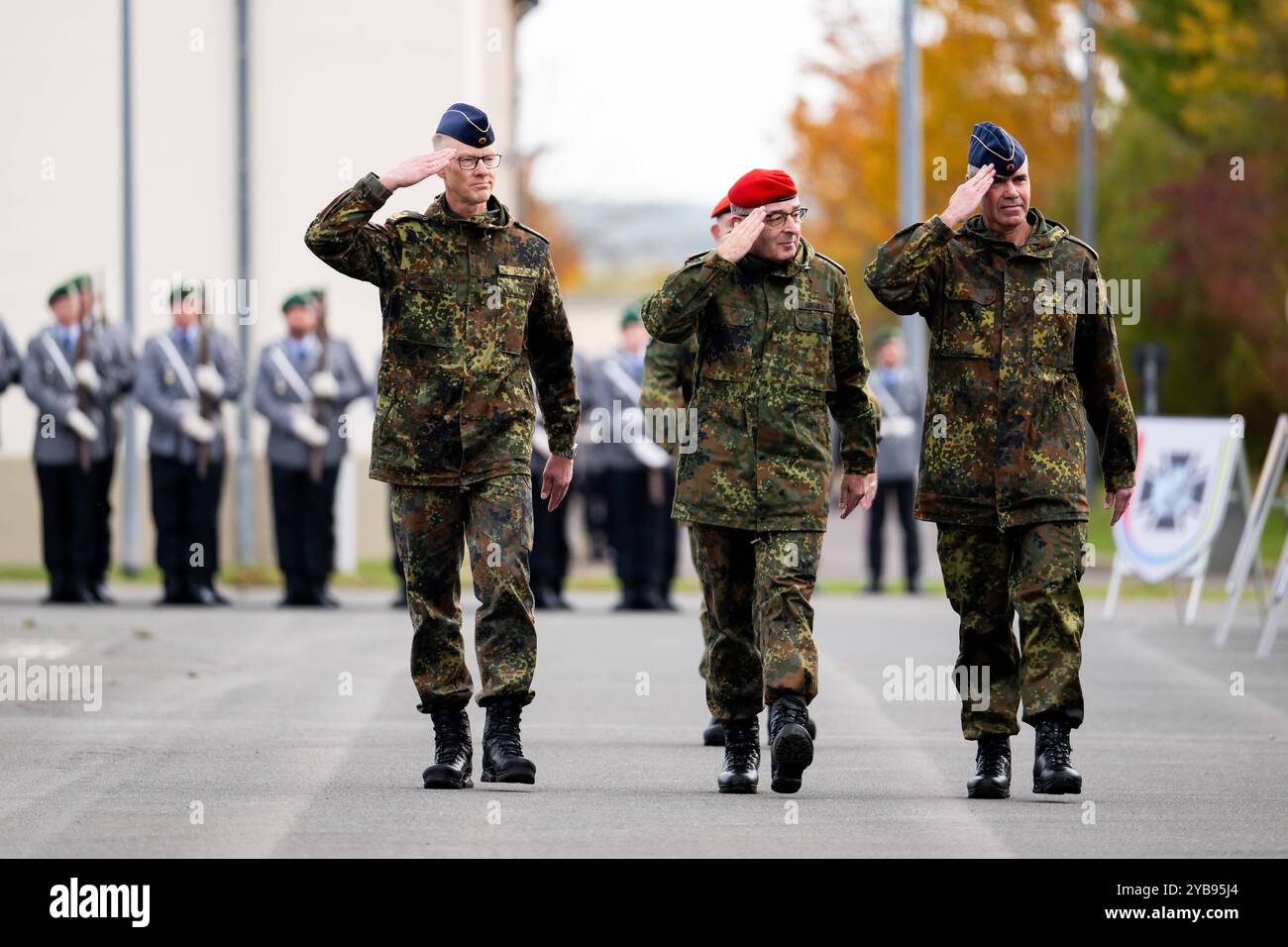 ÜBERGABE KOMMANDO DES BUNDESWEHR LOGISTIKKOMMANDOS IN ERFURT 17/10/2024 ...