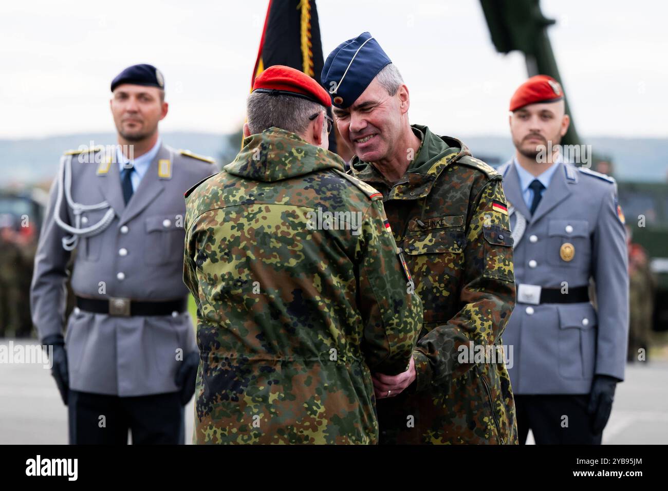 ÜBERGABE KOMMANDO DES BUNDESWEHR LOGISTIKKOMMANDOS IN ERFURT 17/10/2024 ...