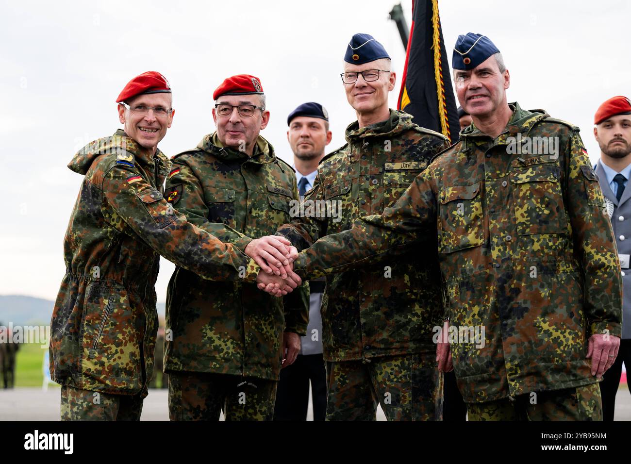 ÜBERGABE KOMMANDO DES BUNDESWEHR LOGISTIKKOMMANDOS IN ERFURT 17/10/2024 ...