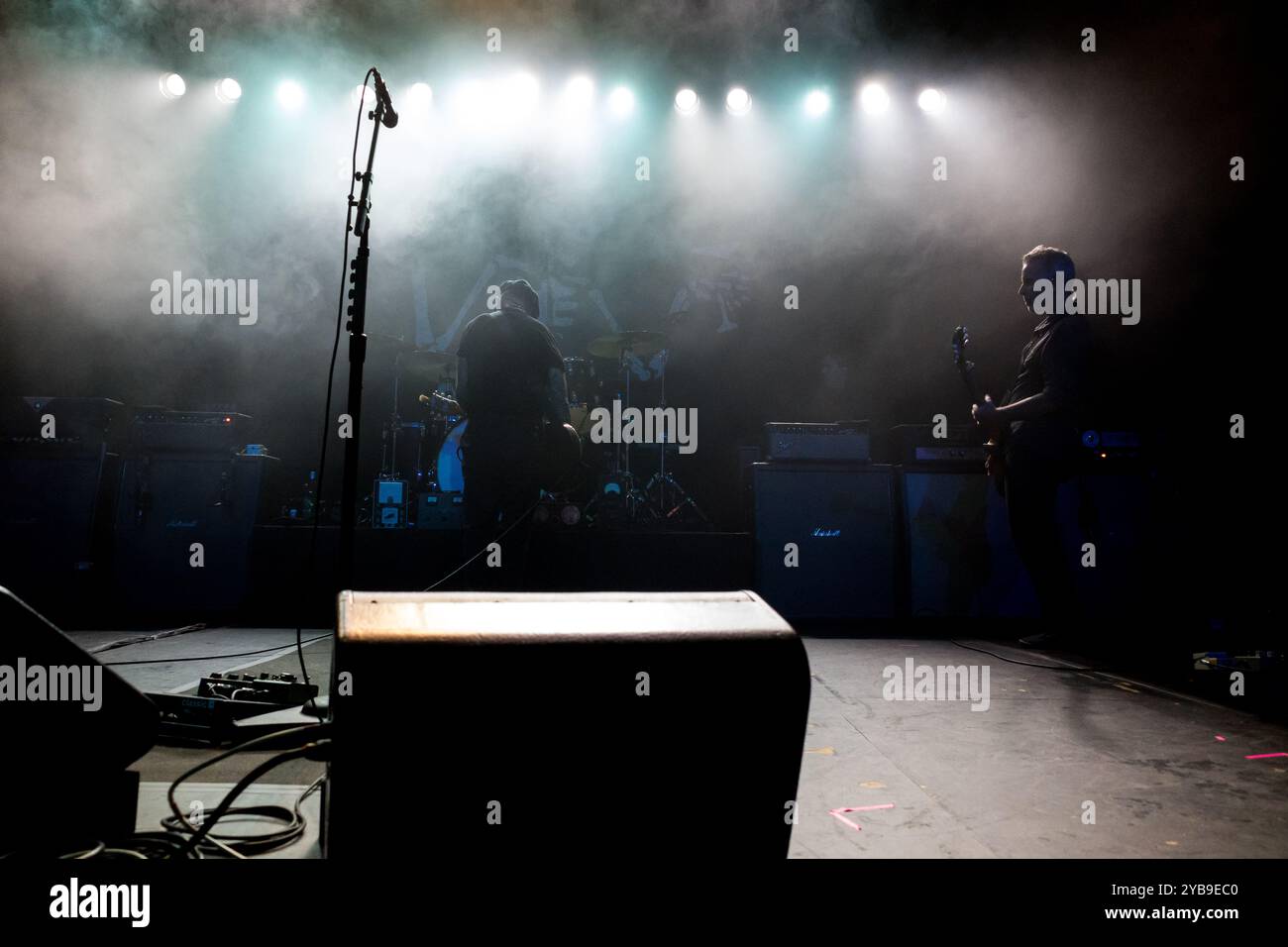 Seattle, USA. September 2024. Soziale Verzerrung in der Showbox auf dem ...