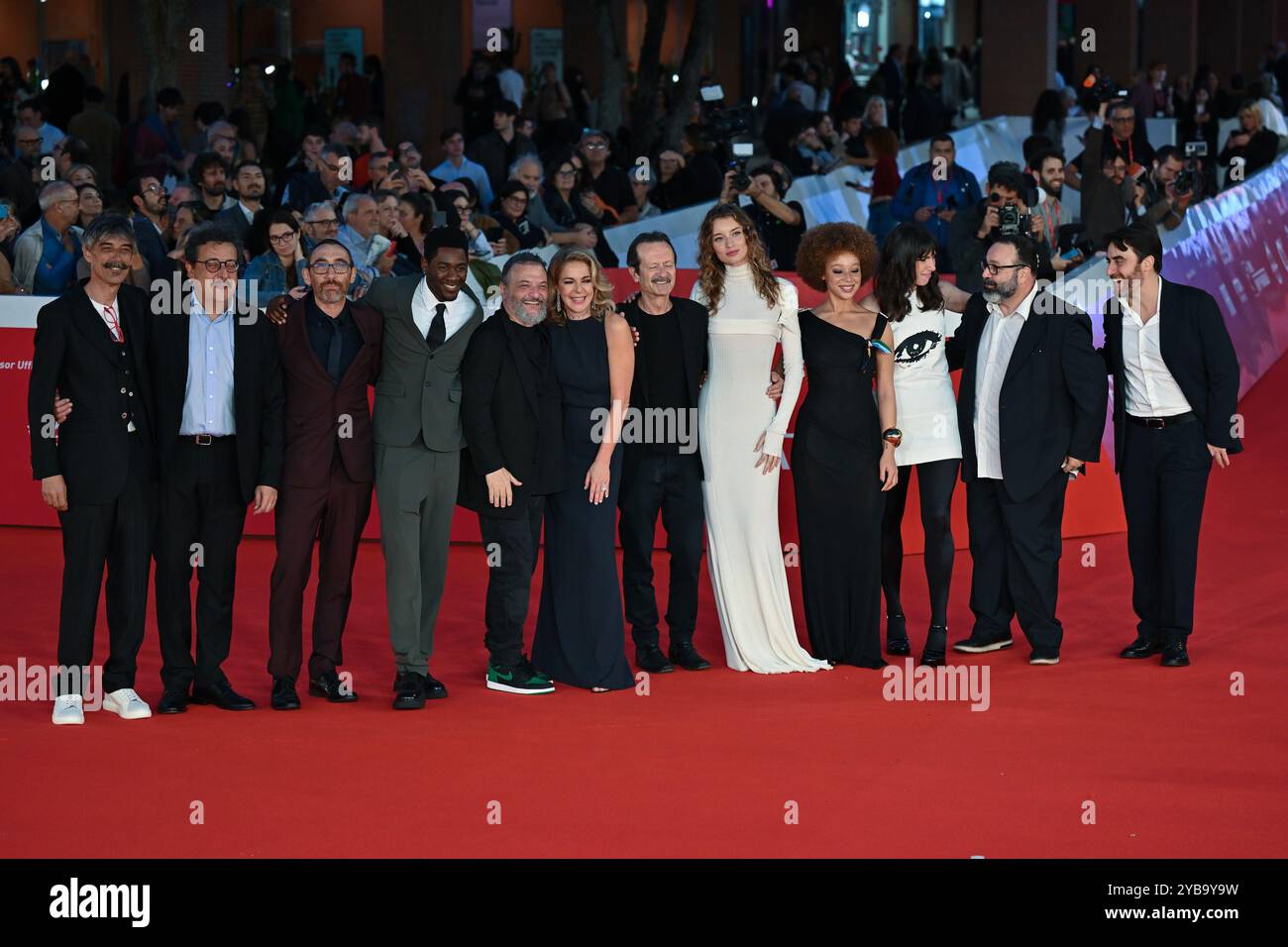Rom, Italien. Oktober 2024. (L-R) Max Mazzotta, Massimo de Lorenzo ...