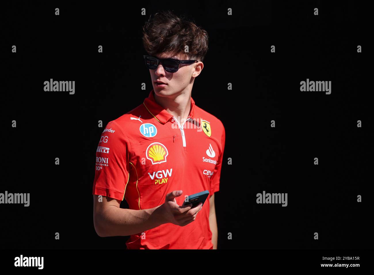 BEARMAN Oliver, Ferrari Driver Academy, Porträt während des Formel 1 ...