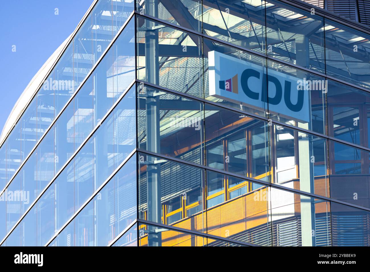 CDU-Bundesgeschäftsstelle in Berlin. Deutschland, Berlin am 15.10.2024 ...