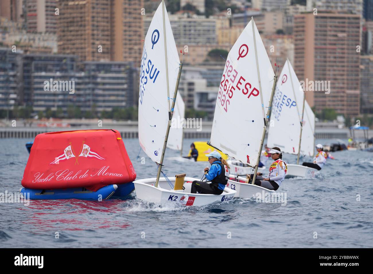 IMAGE DISTRIBUTED FOR YACHT CLUB DE MONACO - The Optimist European team racing championship ...