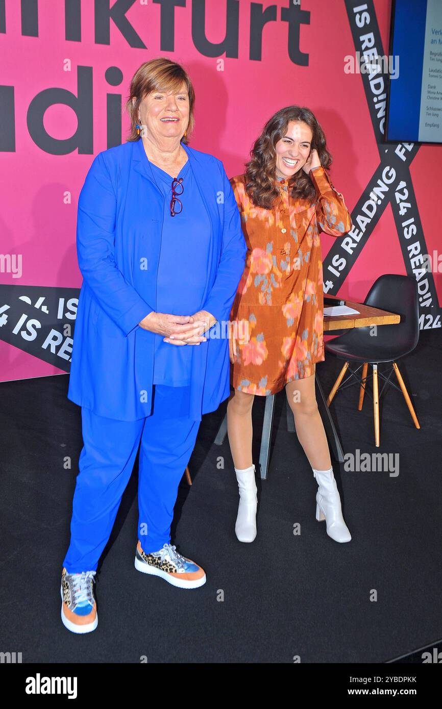 Frankfurter Buchmesse 2024. Mona Ameziane und Christine Westermann ...