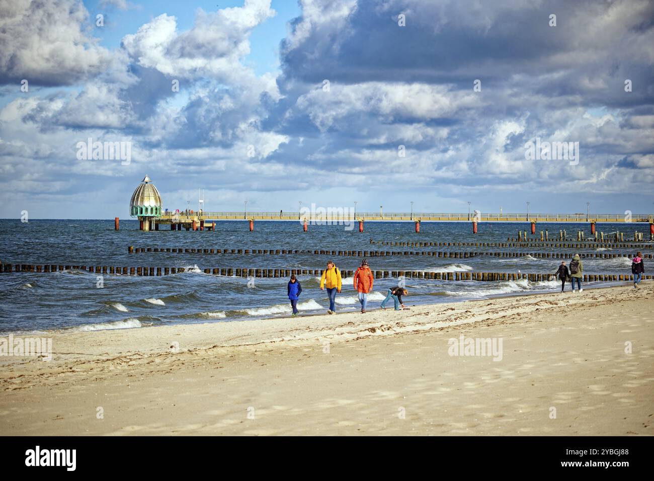 Wunderschne Zingst Strand Gesperrt Fotos