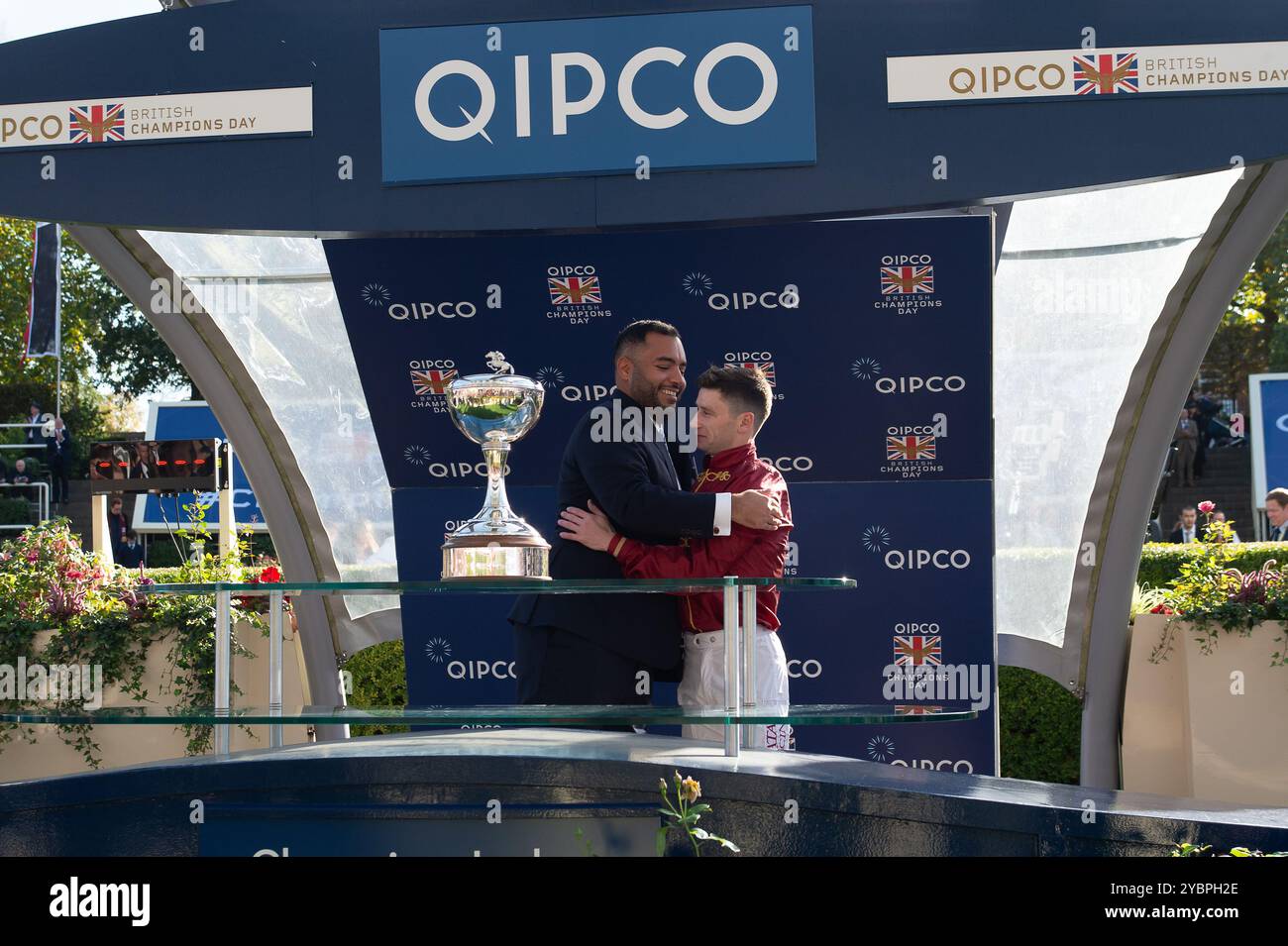 Ascot, Berkshire, Großbritannien. Oktober 2024. Jockey Oisin Murphy ...