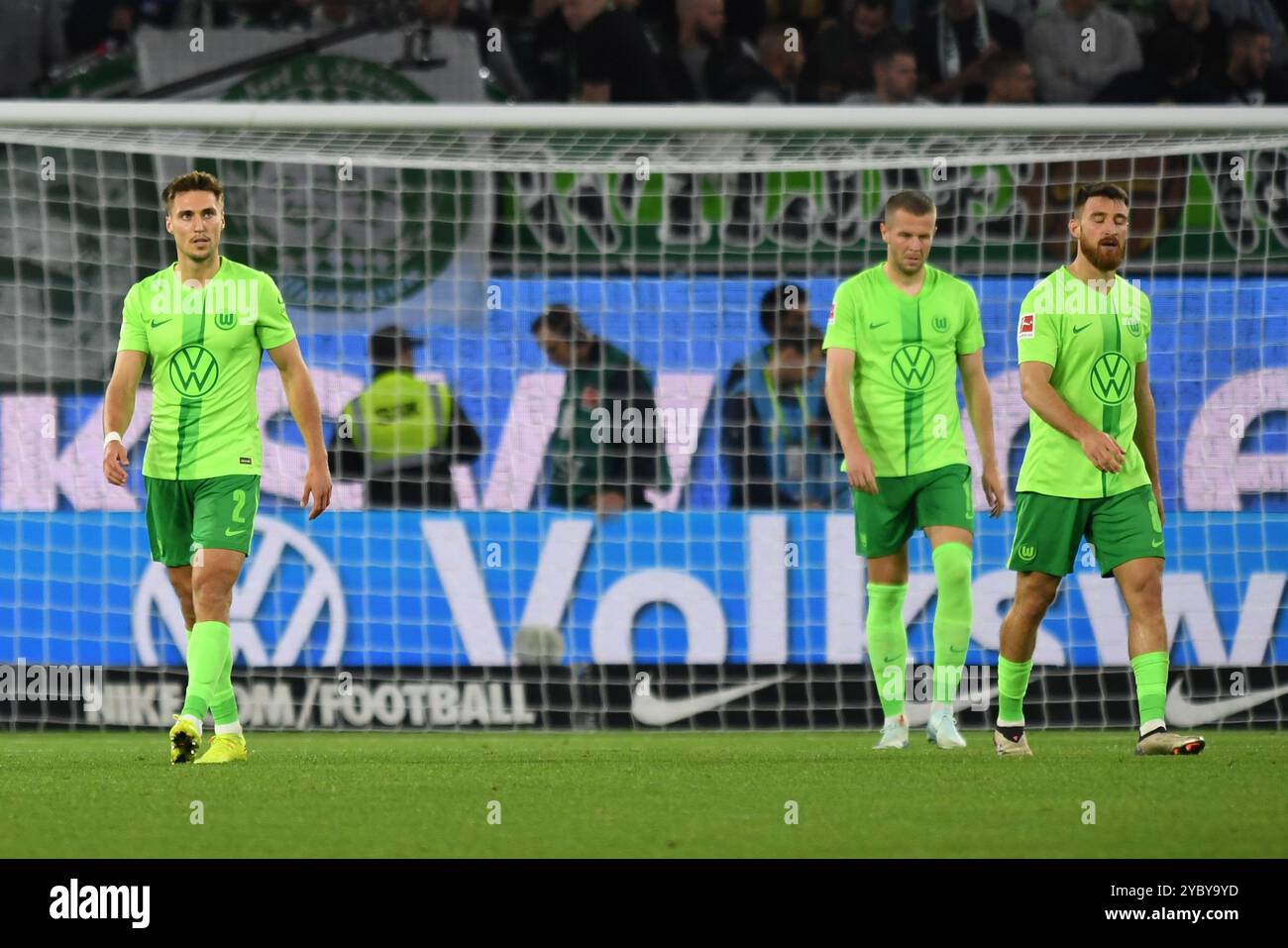 Wolfsburg, Deutschland. Oktober 2024. Fußball: Bundesliga, VfL ...