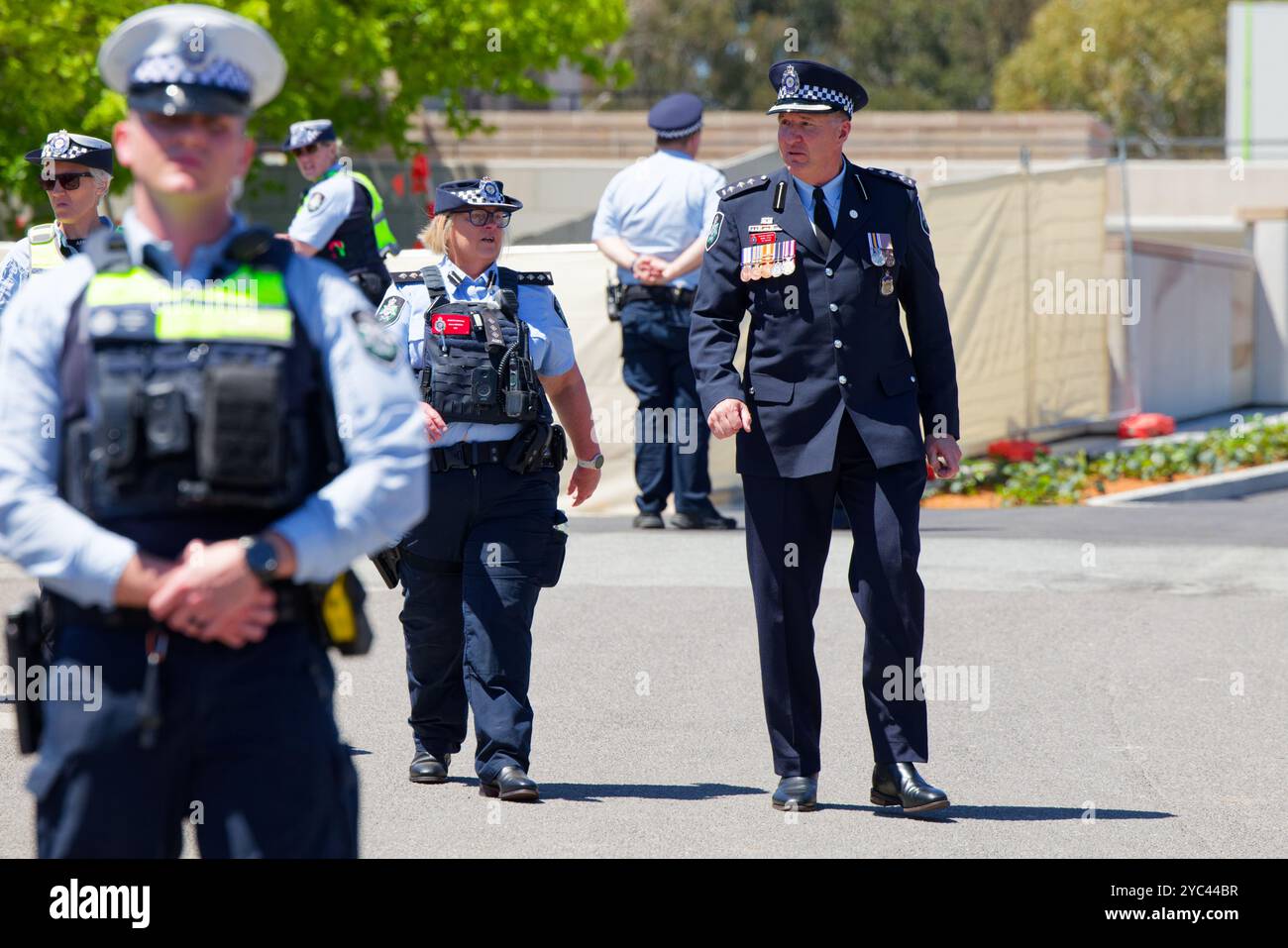 Canberra, Australien. Oktober 2024. Detective Inspector Donna Hofmeier ...