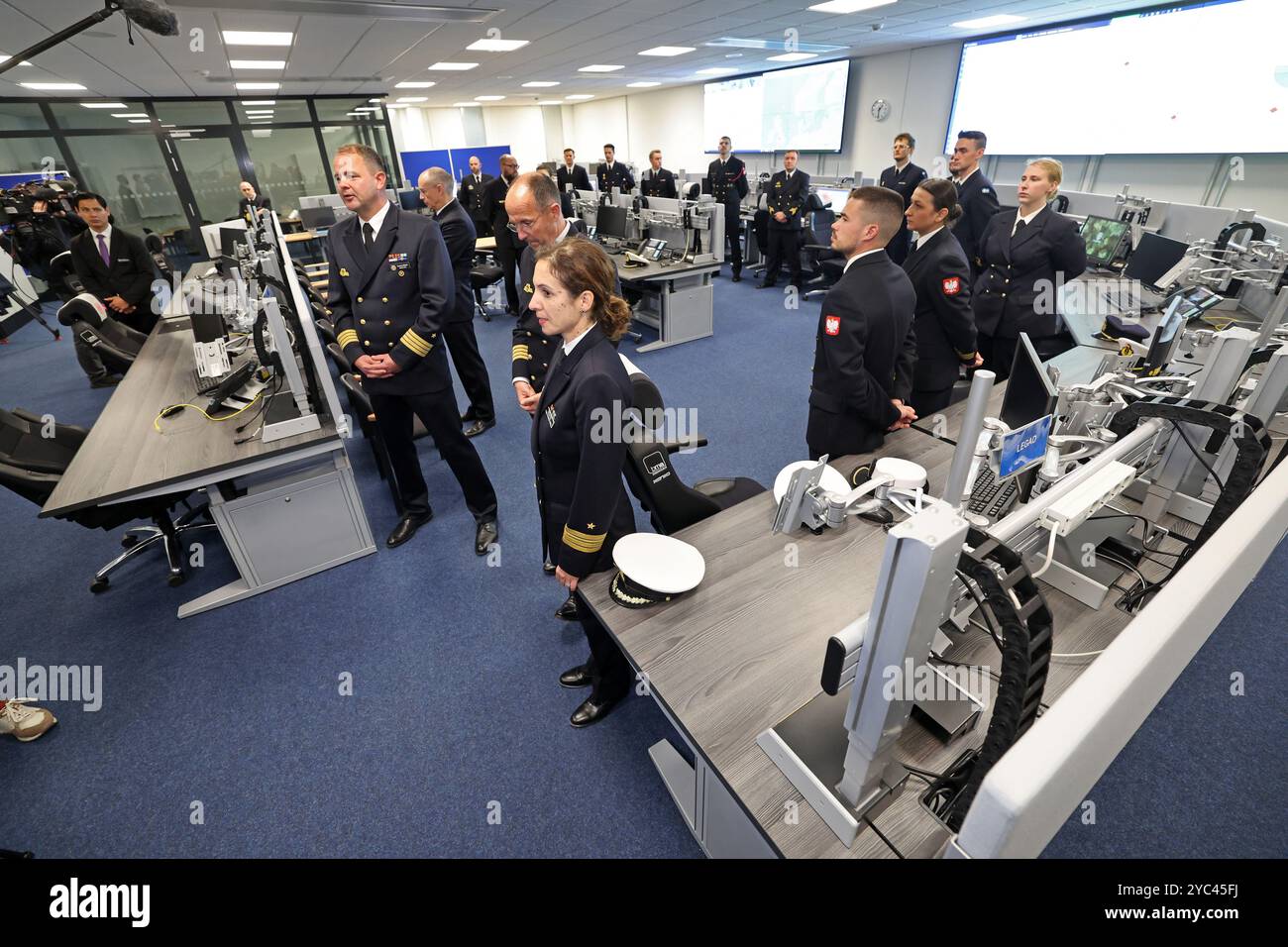 Rostock, Deutschland. Oktober 2024. Nach der Einrichtungsfeier für die ...