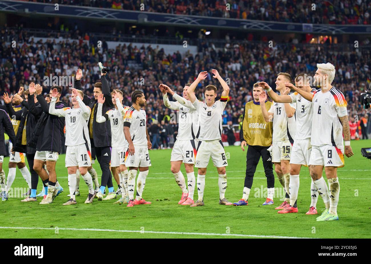 München, Deutschland. Oktober 2024. DFB-Team mit Oliver Baumann, DFB 1 ...
