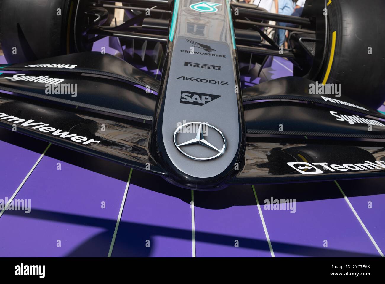 Sonderfahrzeug des Formel-1-Teams Mercedes, AMG PETRONAS, F1, eines der ...