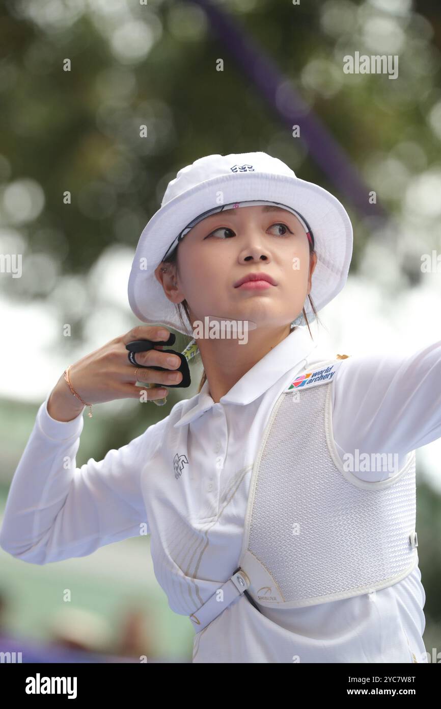 Tlaxcala, Ciudad de Mexico, Mexiko. Oktober 2024. Sonoda Waka aus Japan ...