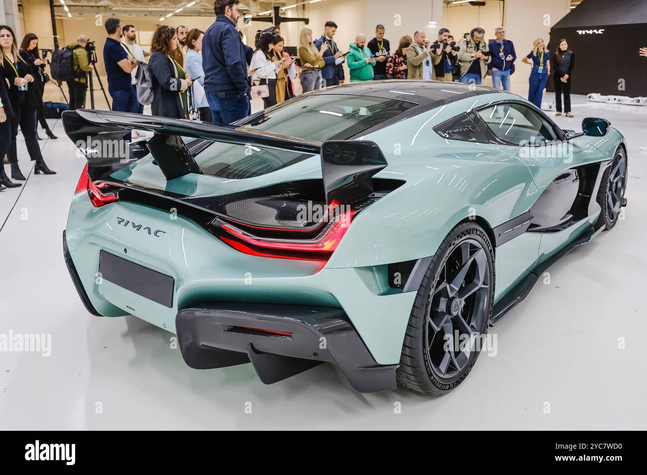 Zagreb, Kroatien, 171024. Rimac Campus. Vorstellung des neuen nevera R ...