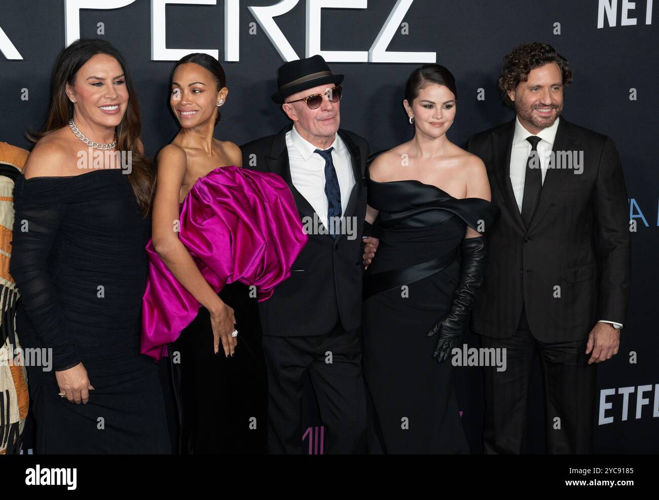 Los Angeles, USA. Oktober 2024. LOS ANGELES, CA. 21. Oktober 2024: Karla Sofia Gascon, Zoe ...