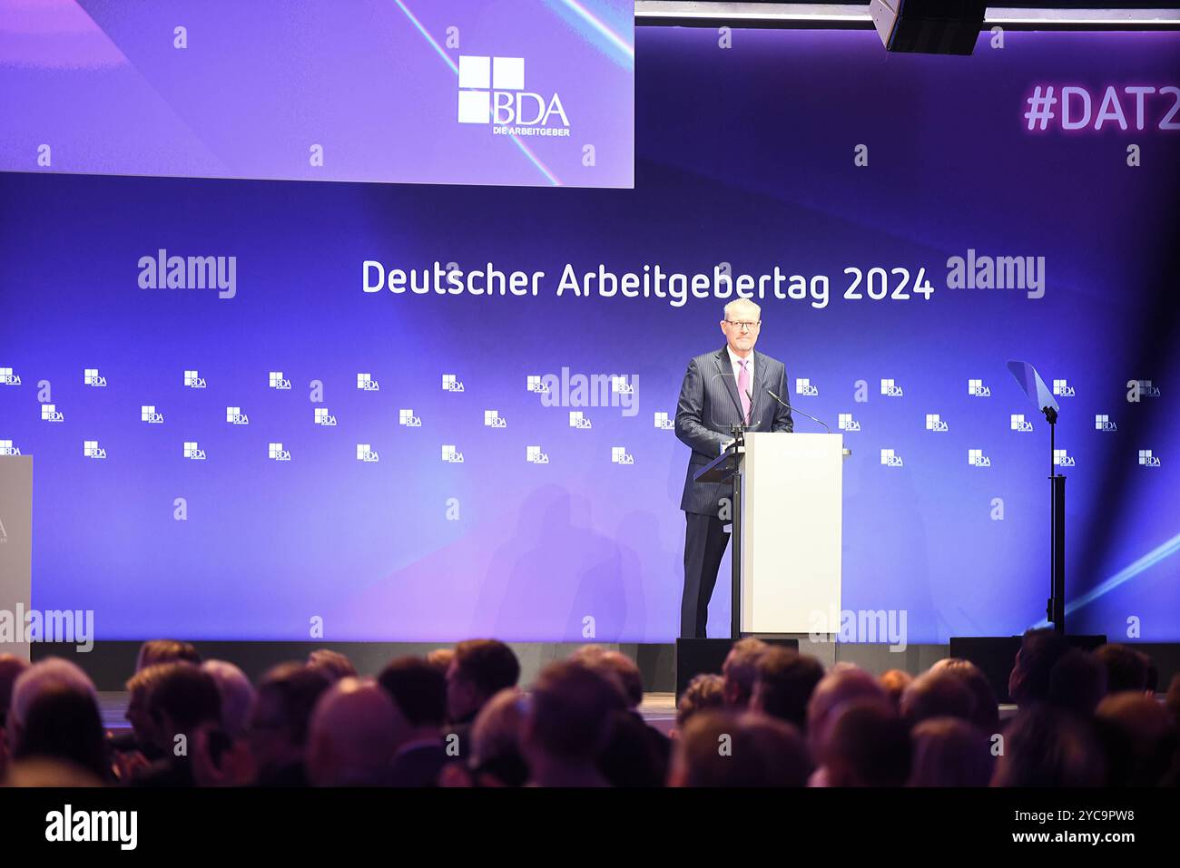 Dr. Rainer Dulger spricht beim Deutschen Arbeitgebertag 2024 Dr. Rainer ...