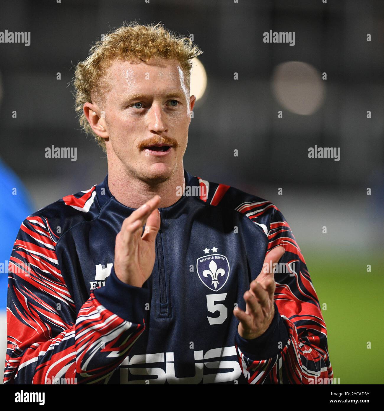 Wakefield, England - 19. Oktober 2024 - Wakefield Trinity's Lachlan ...