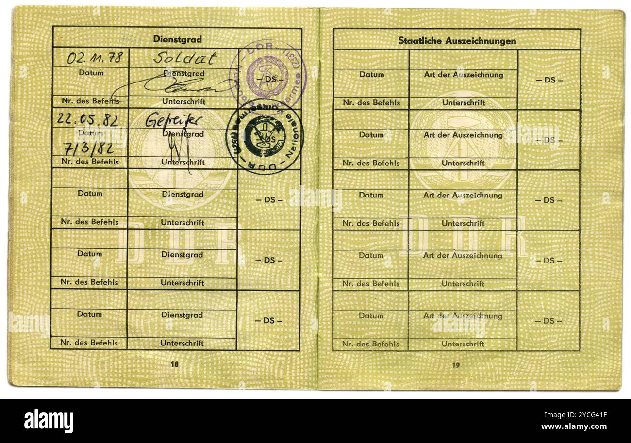 Deutscher pass alt -Fotos und -Bildmaterial in hoher Auflösung – Alamy