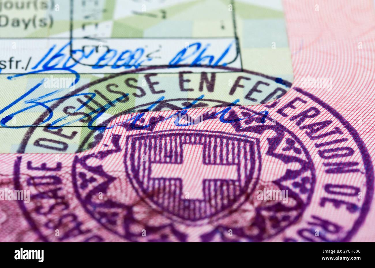 Pass schweiz ausweis -Fotos und -Bildmaterial in hoher Auflösung – Alamy