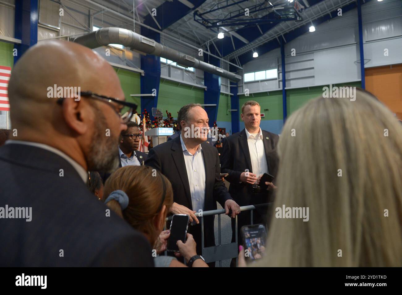 Hallandale Beach, Florida, USA. Oktober 2024. Douglas Emhoff, zweiter ...