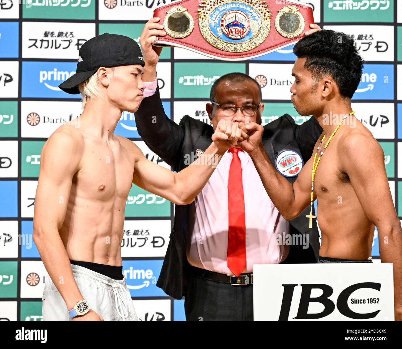 Tokio, Japan. Oktober 2024. Der Japaner Tenshin Nasukawa, Linke, und ...