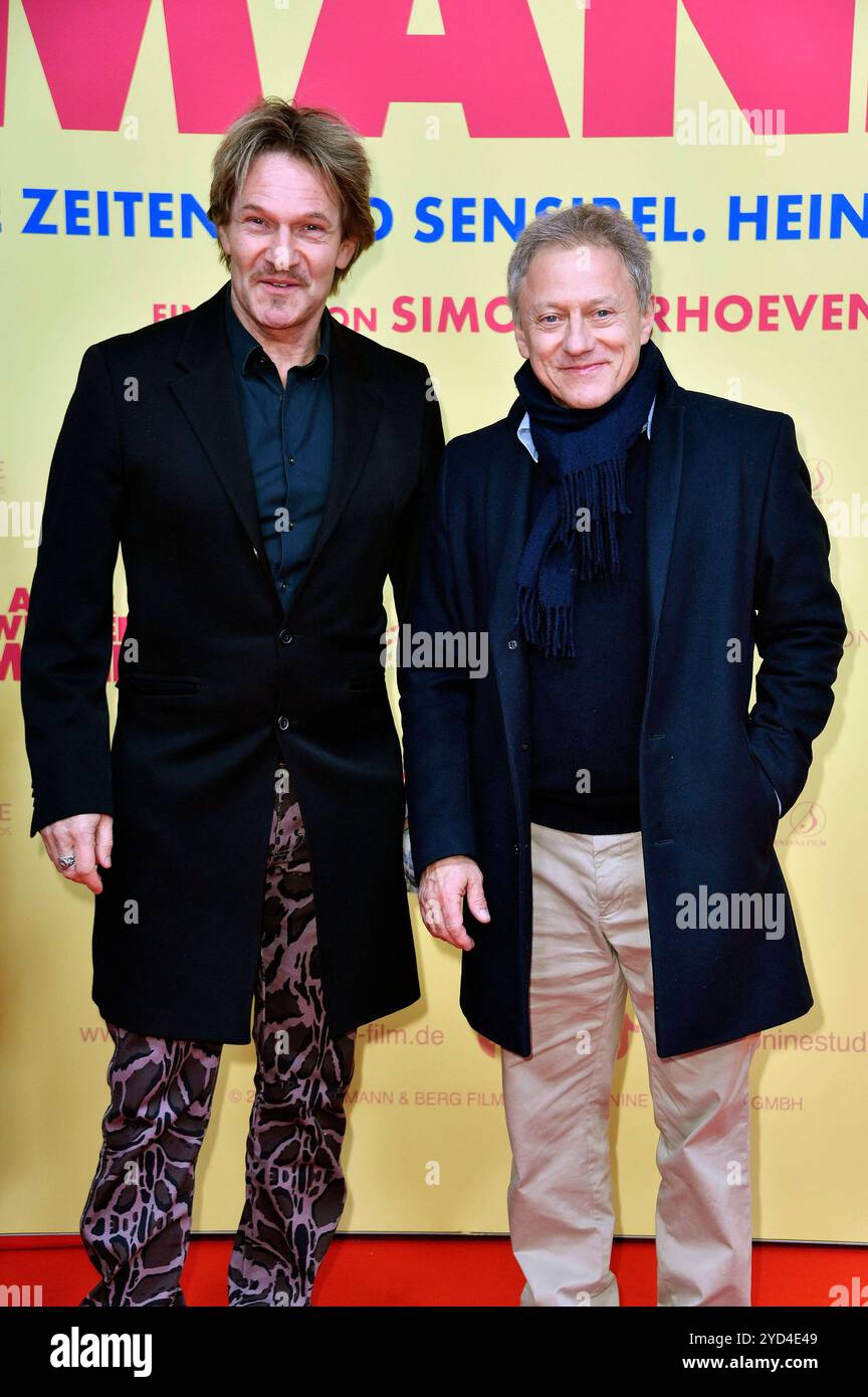 Thure Riefenstein und Axel Pape bei der Premiere des Kinofilms Alter ...