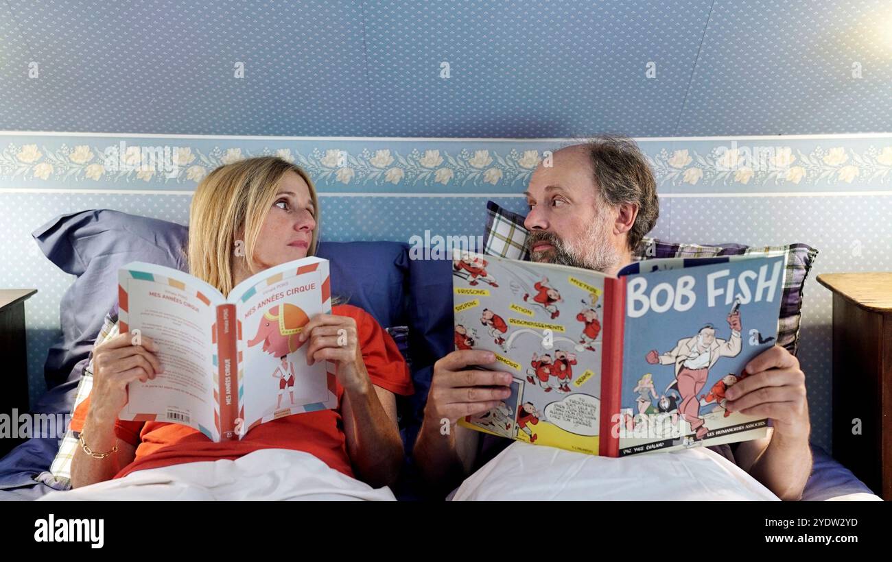 SANDRINE KIBERLAIN und DENIS PODALYDES in LOVE BOAT (2024 ...