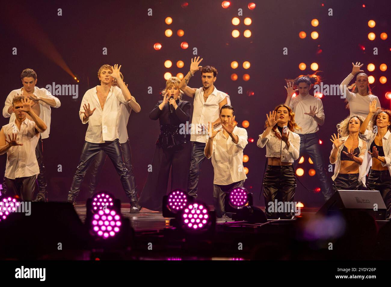 Dortmund Schlagersaengerin Maite Kelly beim Auftritt in der ARD Fernsehsendung SCHLAGERBOOM 2024 ...