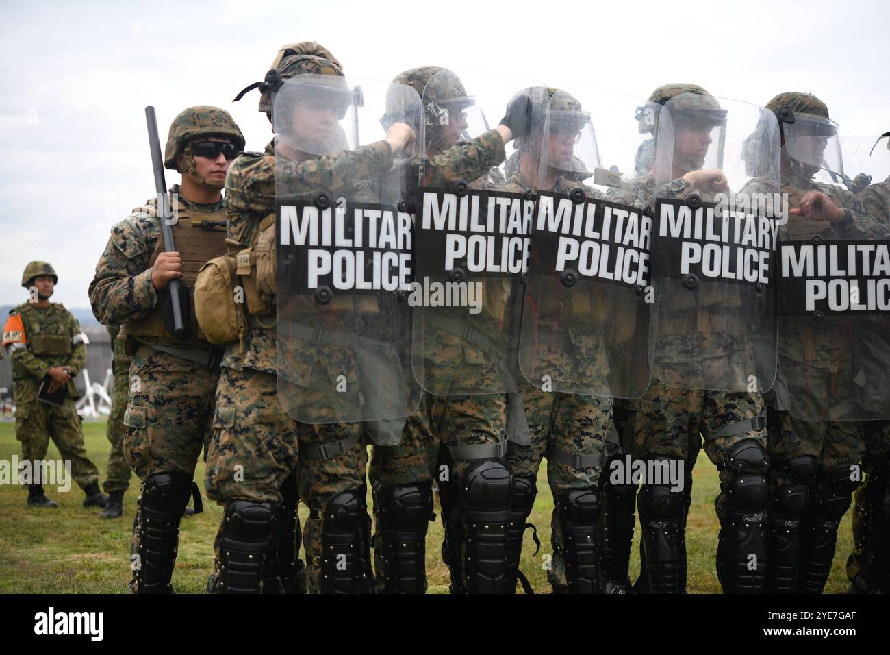 US-Marines und Seeleute mit Hauptquartier und Hauptquartier Geschwader ...