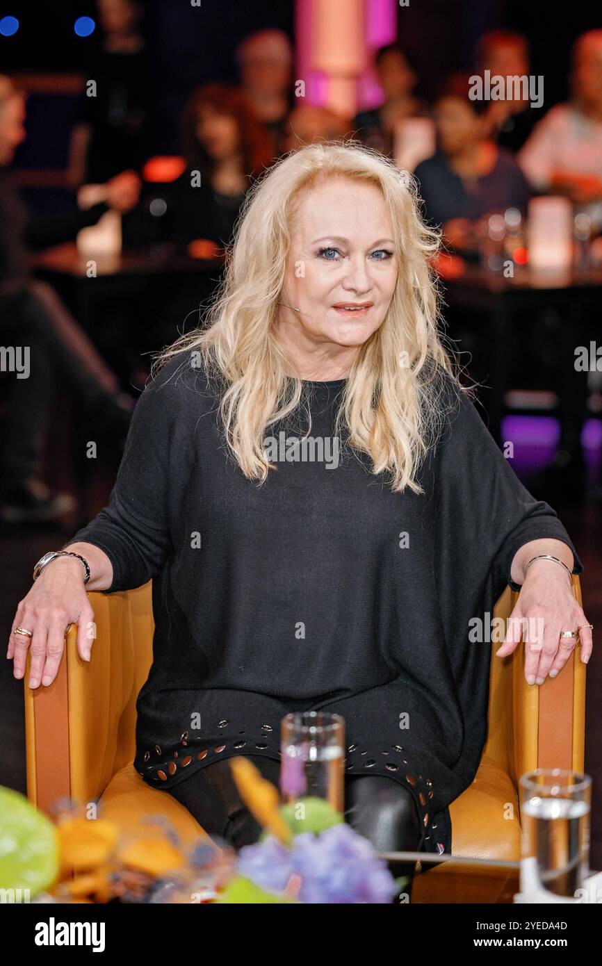 MDR - Flussboot. Sängerin Nicole Seibert anläßlich der Aufzeichnung der MDR - Talkshow Riverboat ...