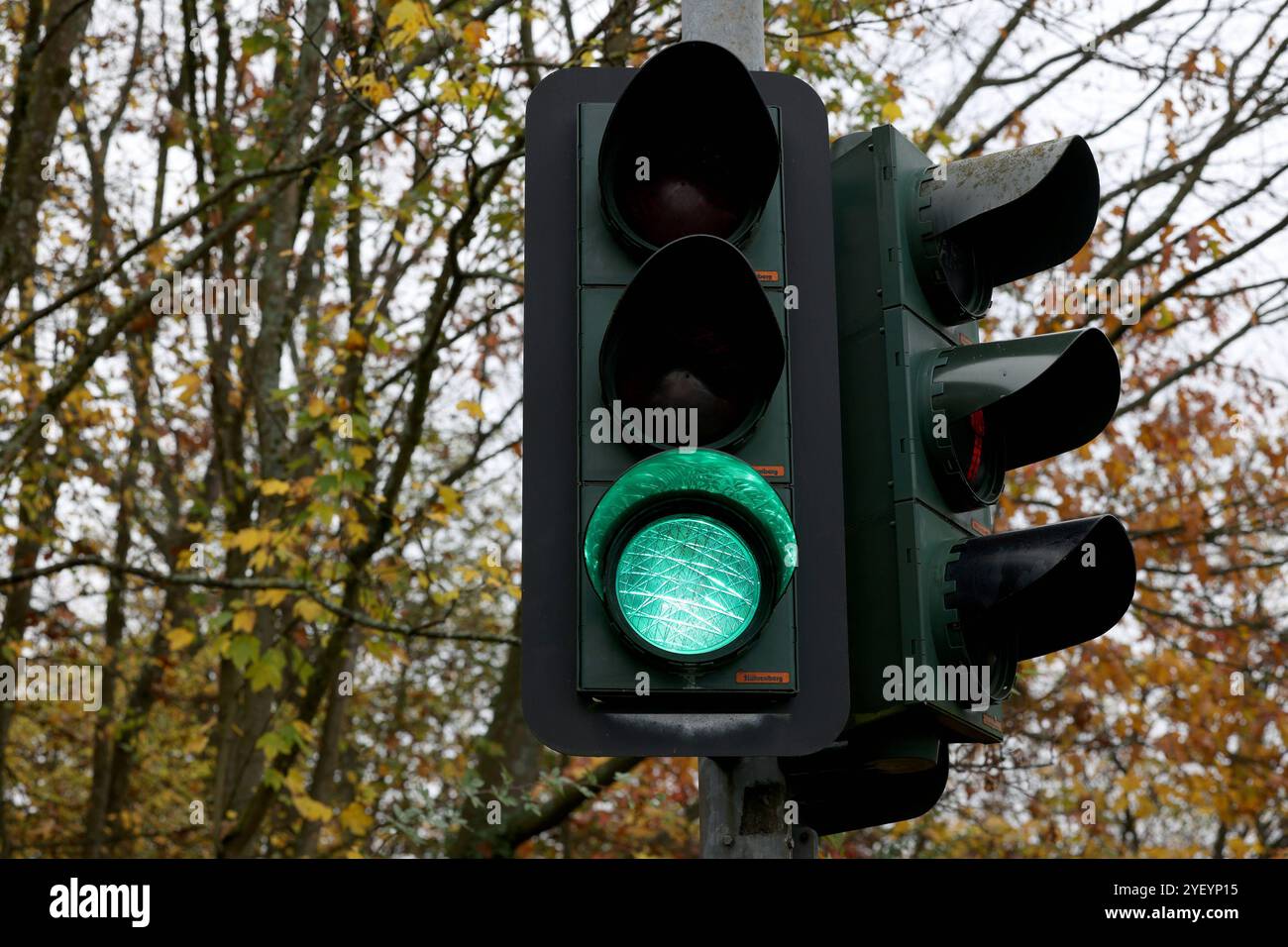 Die Ampel Zeigt Grun