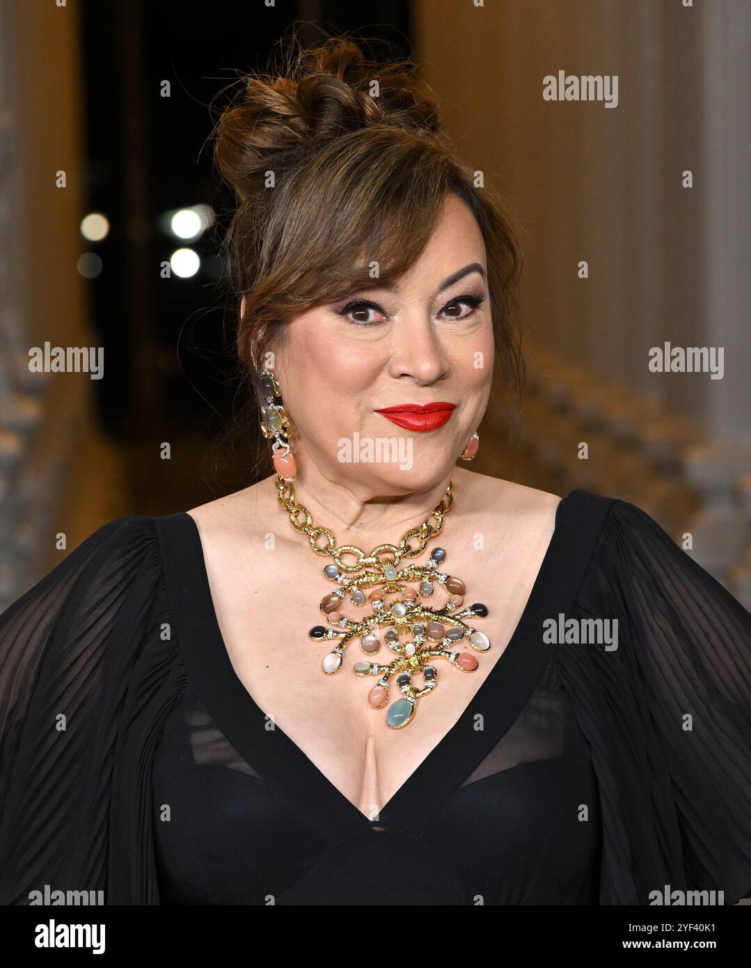 Los Angeles, USA. November 2024. Jennifer Tilly kam 2024 zur LACMA Art ...