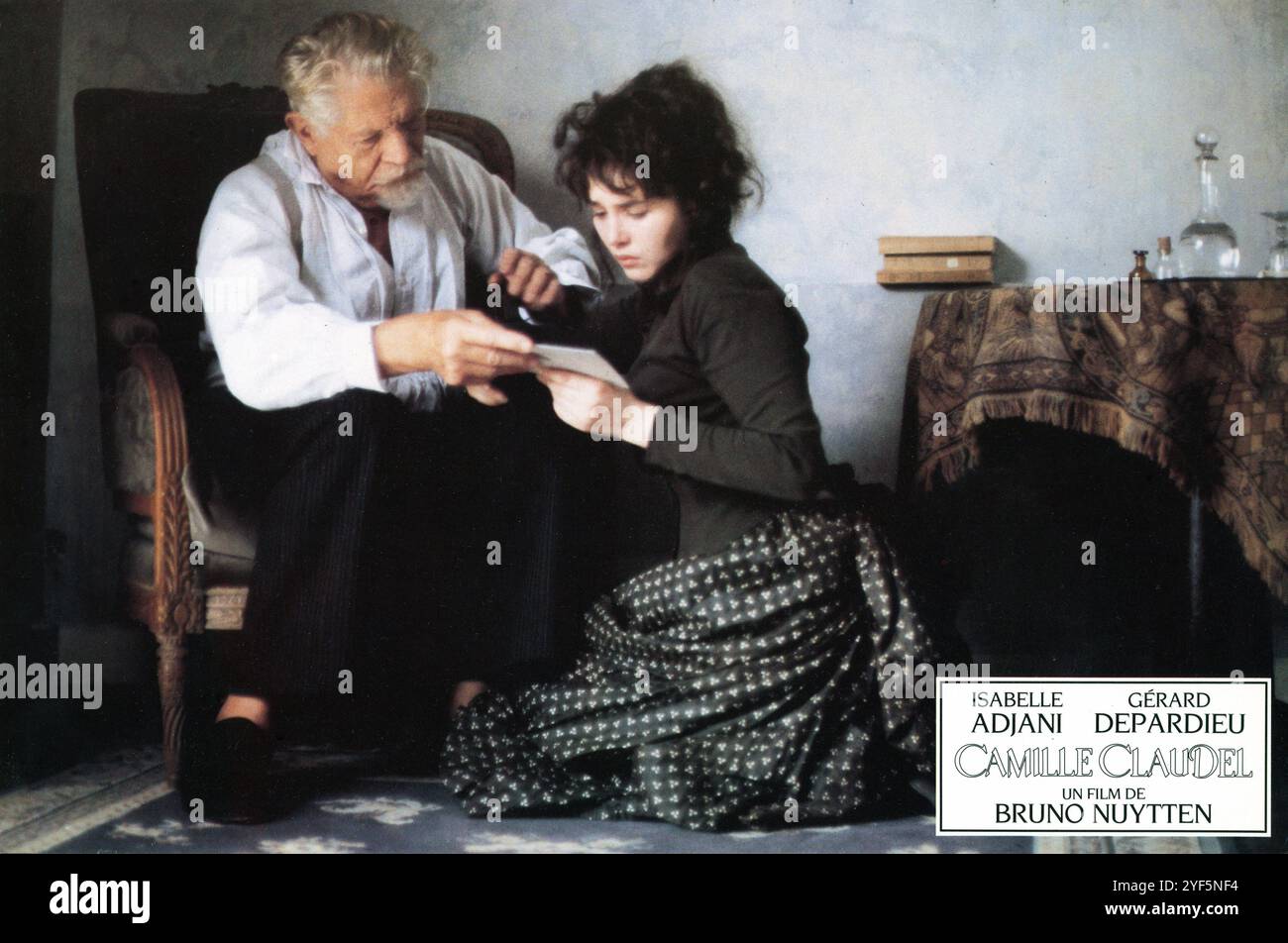 ALAIN CUNY und ISABELLE ADJANI in CAMILLE CLAUDEL 1988 Regisseur BRUNO ...