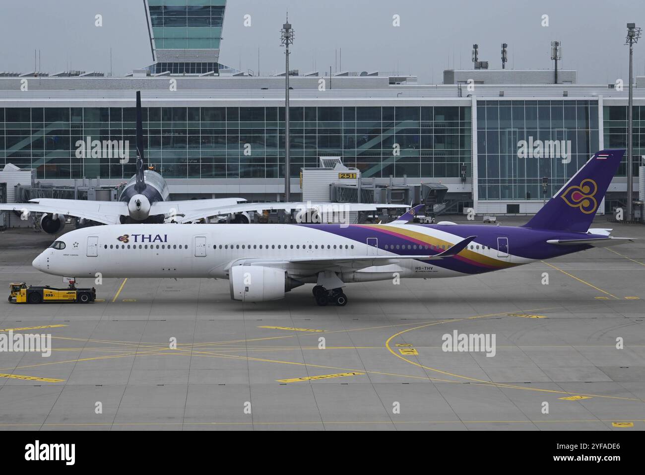 Flughafen München, Franz Josef Strauss, IATA-Code MUC. Foto: Airbus ...