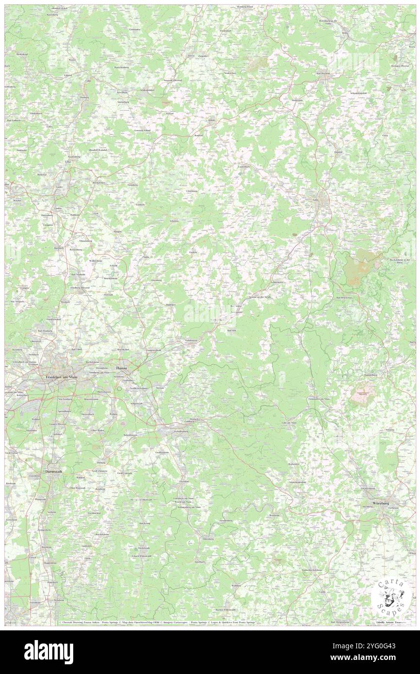 Main kinzig karte -Fotos und -Bildmaterial in hoher Auflösung – Alamy