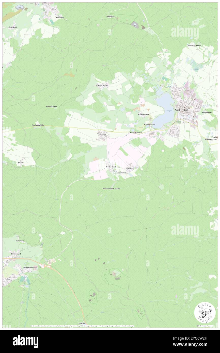 Weissenhaid, Oberfranken, Deutschland, Bayern, n 50 5' 5''', N 11 51' 4 ...