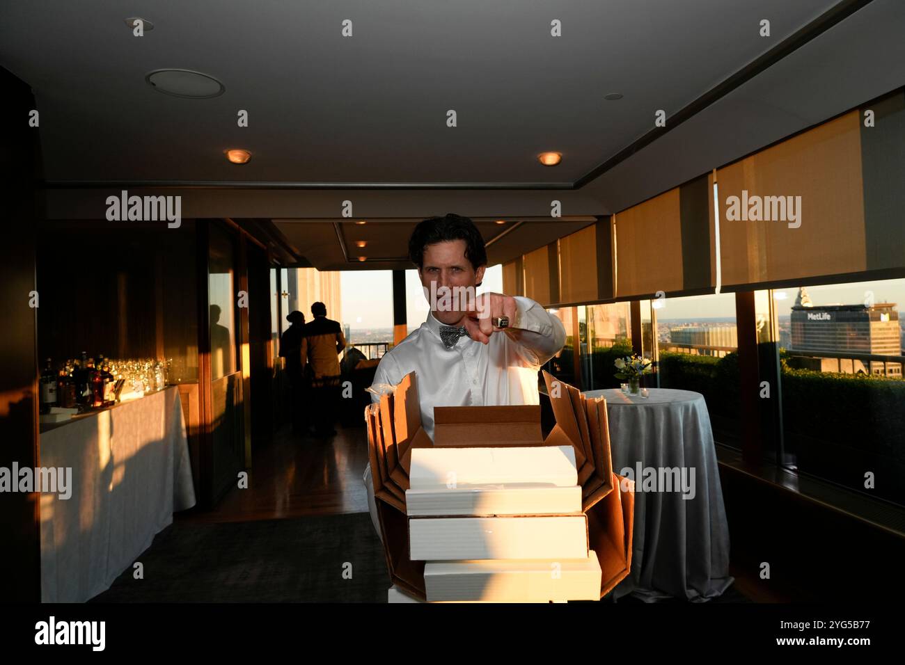 Andy Peeke während der Gerald Loeb Awards 2024, die von der UCLA ...