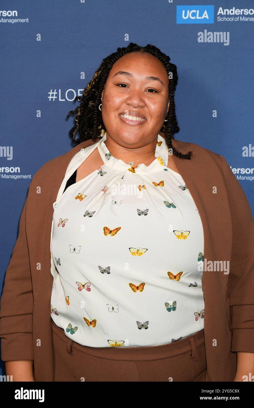 Prinzessin Safiya Byers bei den Gerald Loeb Awards 2024, die von UCLA ...