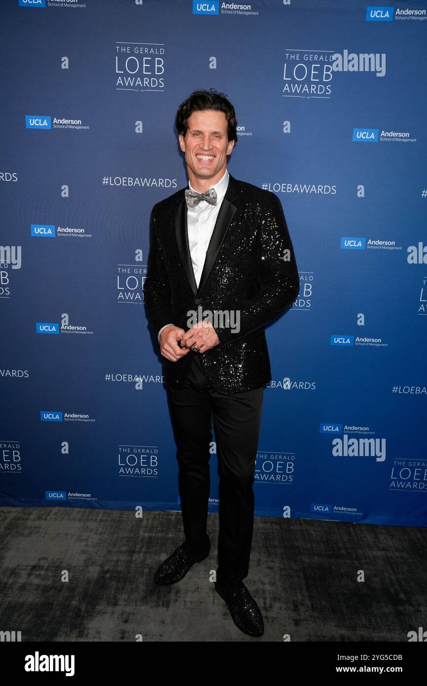 Andy Peeke während der Gerald Loeb Awards 2024, die von der UCLA ...