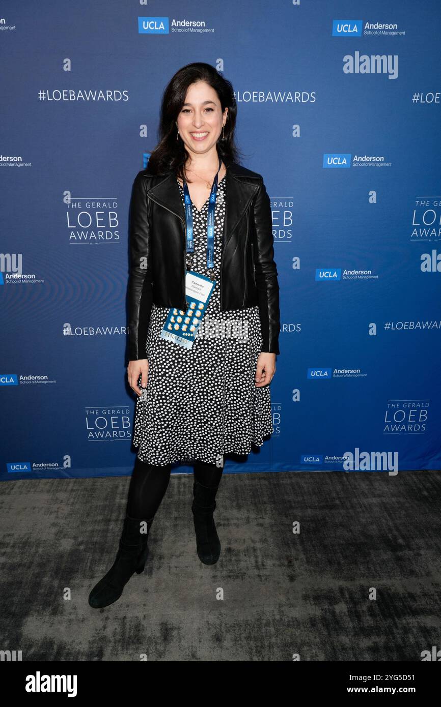 Catherine Rampell während der Gerald Loeb Awards 2024, die von der UCLA ...