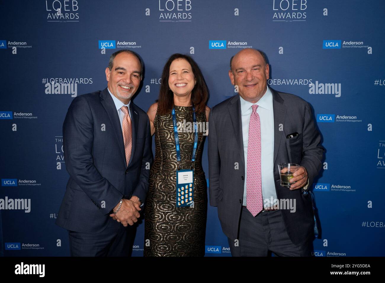 Gäste der Gerald Loeb Awards 2024, verliehen von UCLA Anderson, die am ...